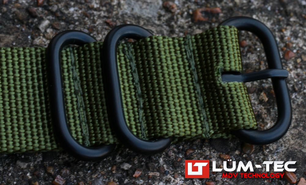 Green Nylon Military Style Strap PVD Hardware 22mm and 24mm – MILSPEC ...