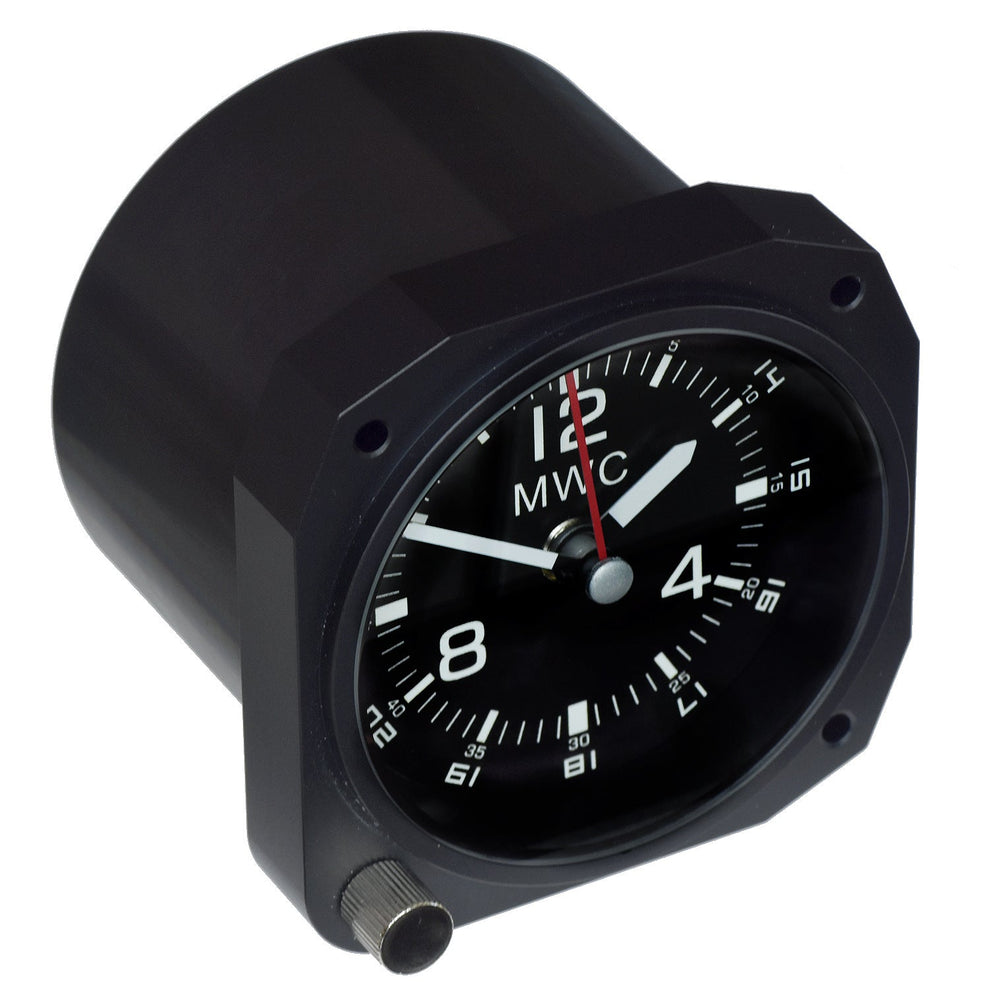 Limited Edition Replica Cockpit / Desk Clock in Matt Black Finish ...