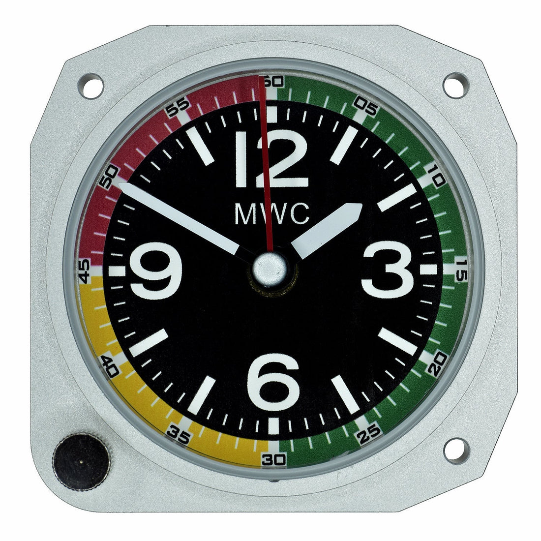 Limited Edition Replica Airspeed Indicator Cockpit / Desk Clock in Alu ...